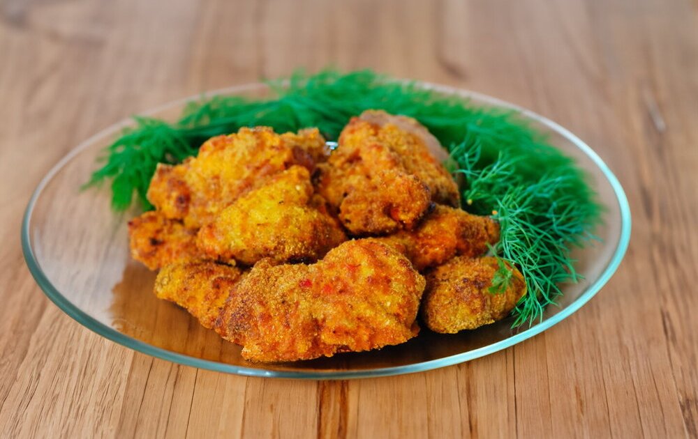 Homemade Oven-Baked Chicken Nuggets