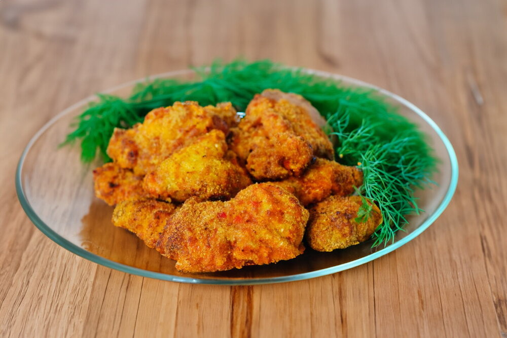 Homemade Oven-Baked Chicken Nuggets