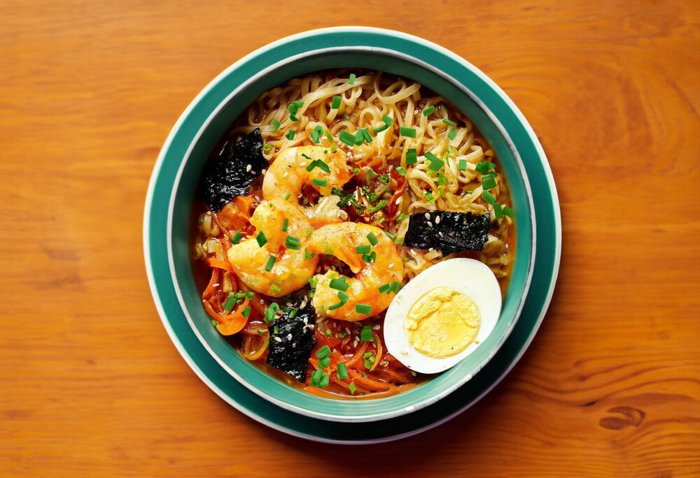 Shrimp Ramen Soup